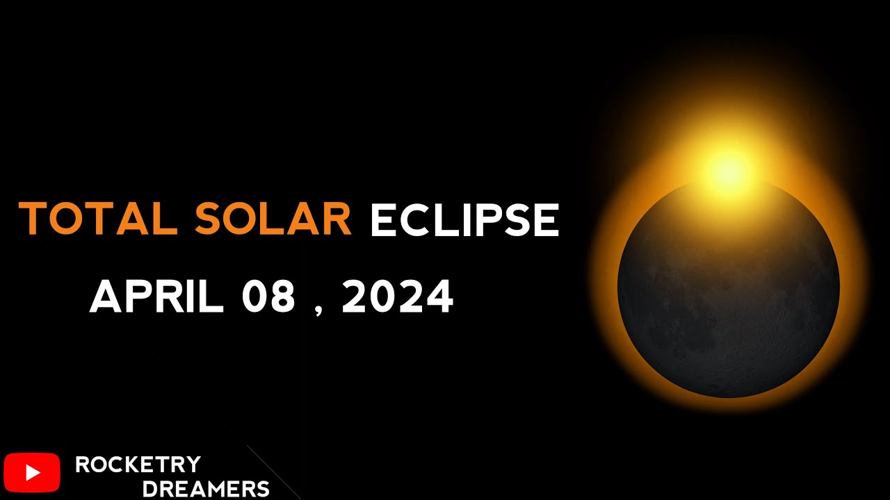 Watch Live : Total Solar Eclipse ( Great American Eclipse ) - 08 April ...