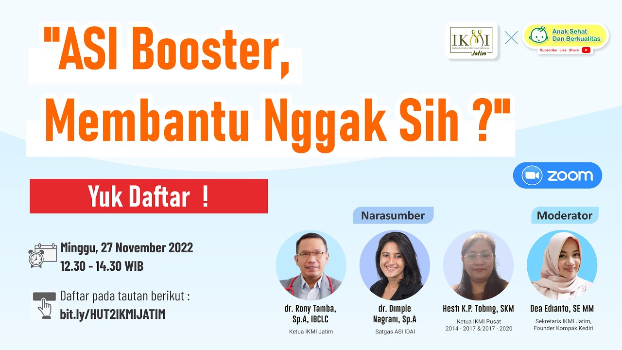 "ASI Booster Membantu Nggak Sih ?" - Memperingati HUT ke-2 IKMI Jawa ...