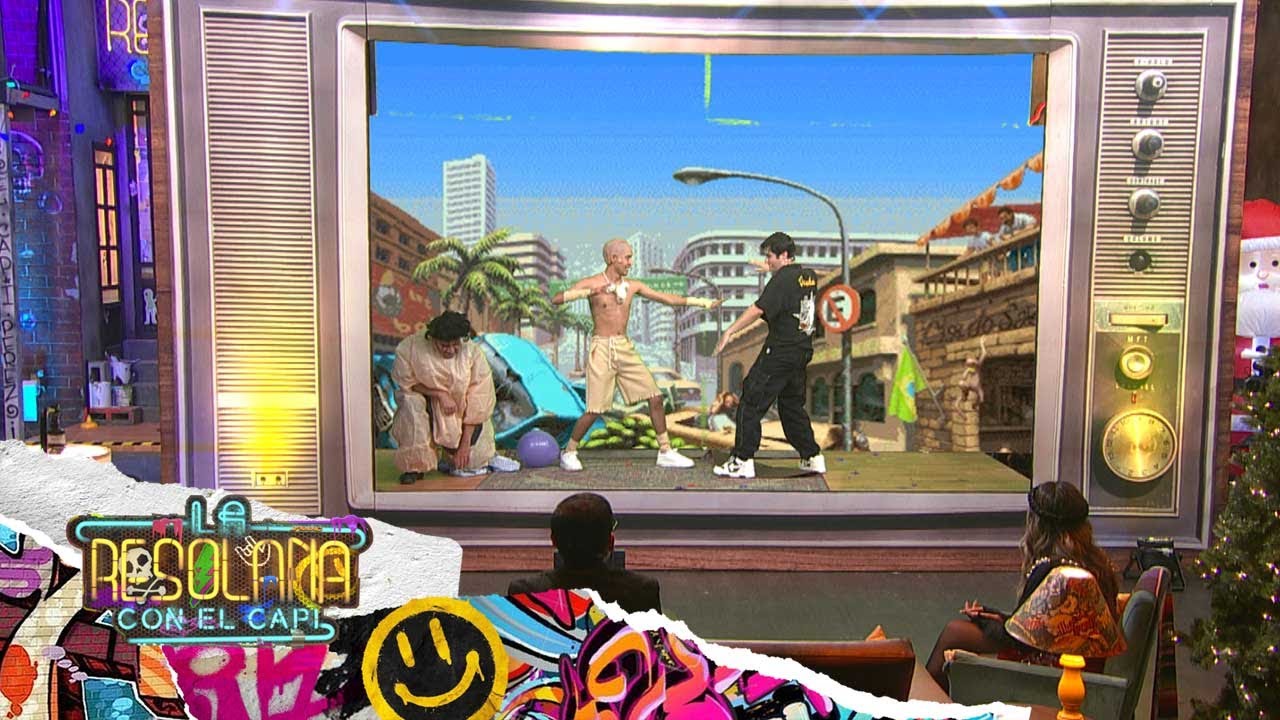 Amablitz, Filis GG, Aldo Geo y Natalia jugaron "Staf Fighters 2" 🤼 | La ...