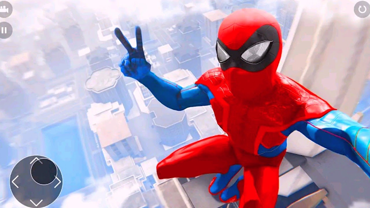 amazing spider rope hero fighting city gangsters battle game - YouTube