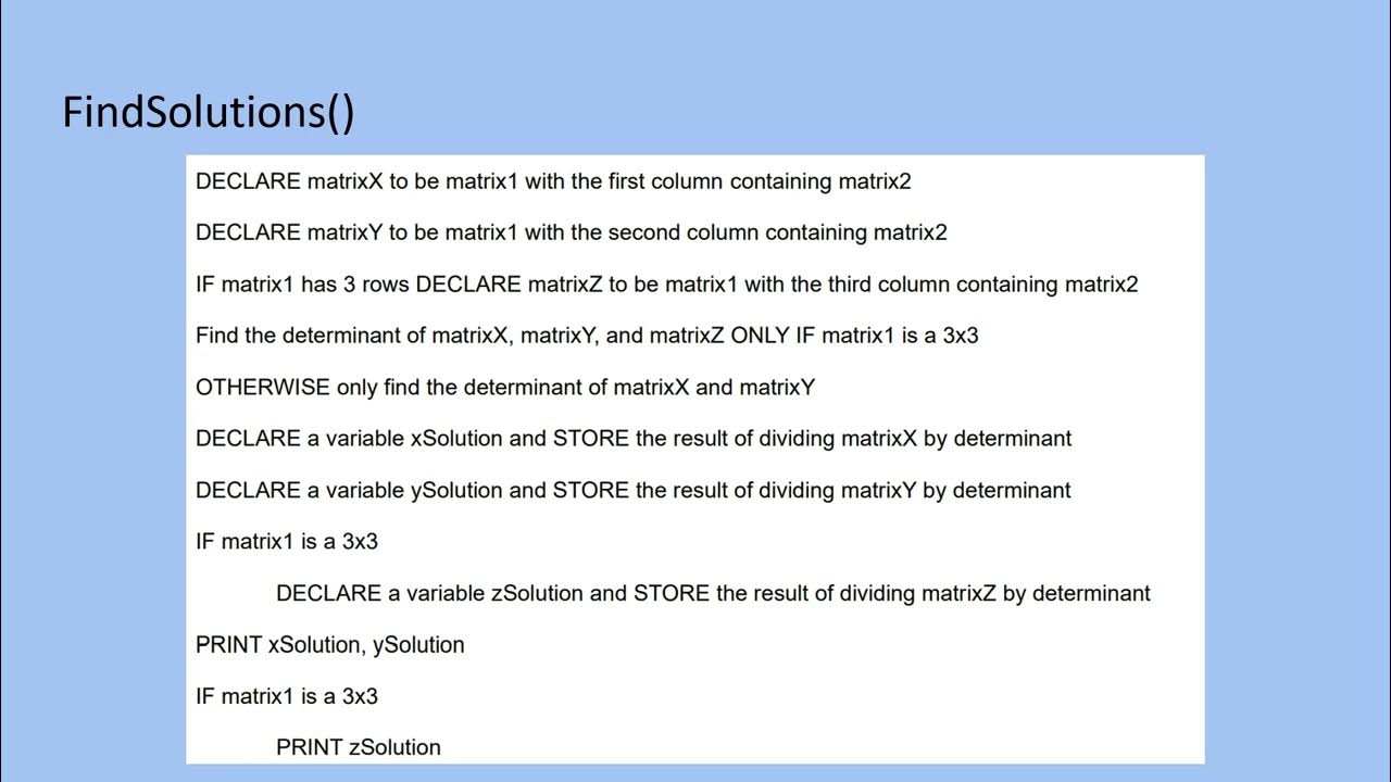 Pseudocode - YouTube