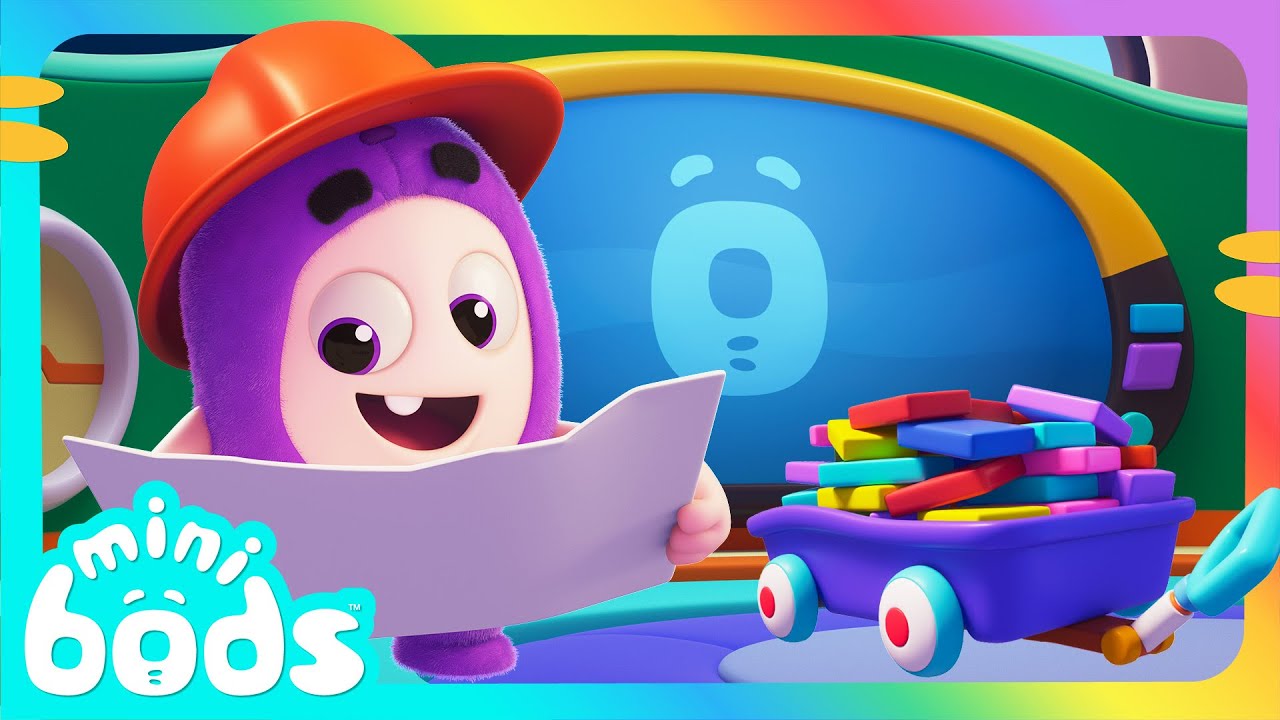 ⭐NUEVO⭐ Jeff construye con bloques de colores 🧊|🌈 Caricaturas para ...