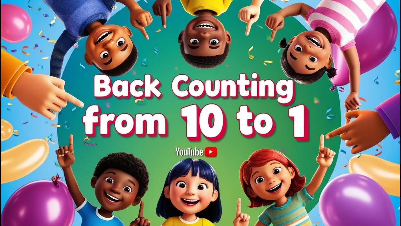 back Counting Fun |Educational songs |Kids Songs |Nursery Rhymes - YouTube