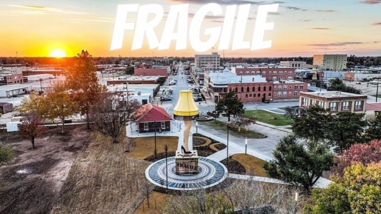 A GIANT 40FT LEG LAMP! - YouTube