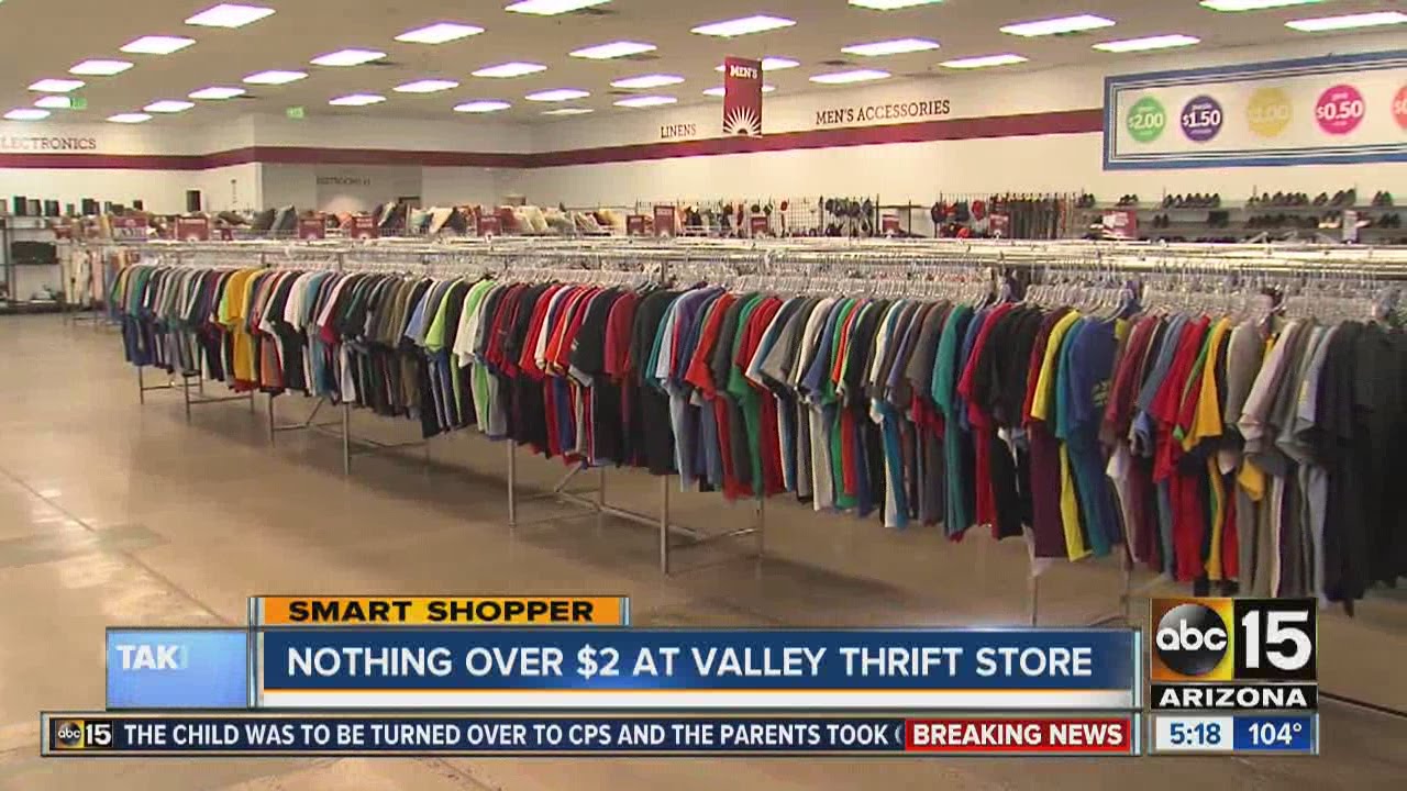 Thrift store outlet can save you more money - YouTube