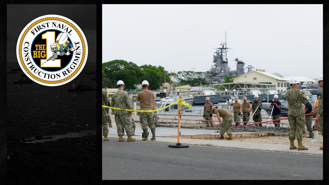 First Naval Construction Regiment: Partnership in Action - YouTube