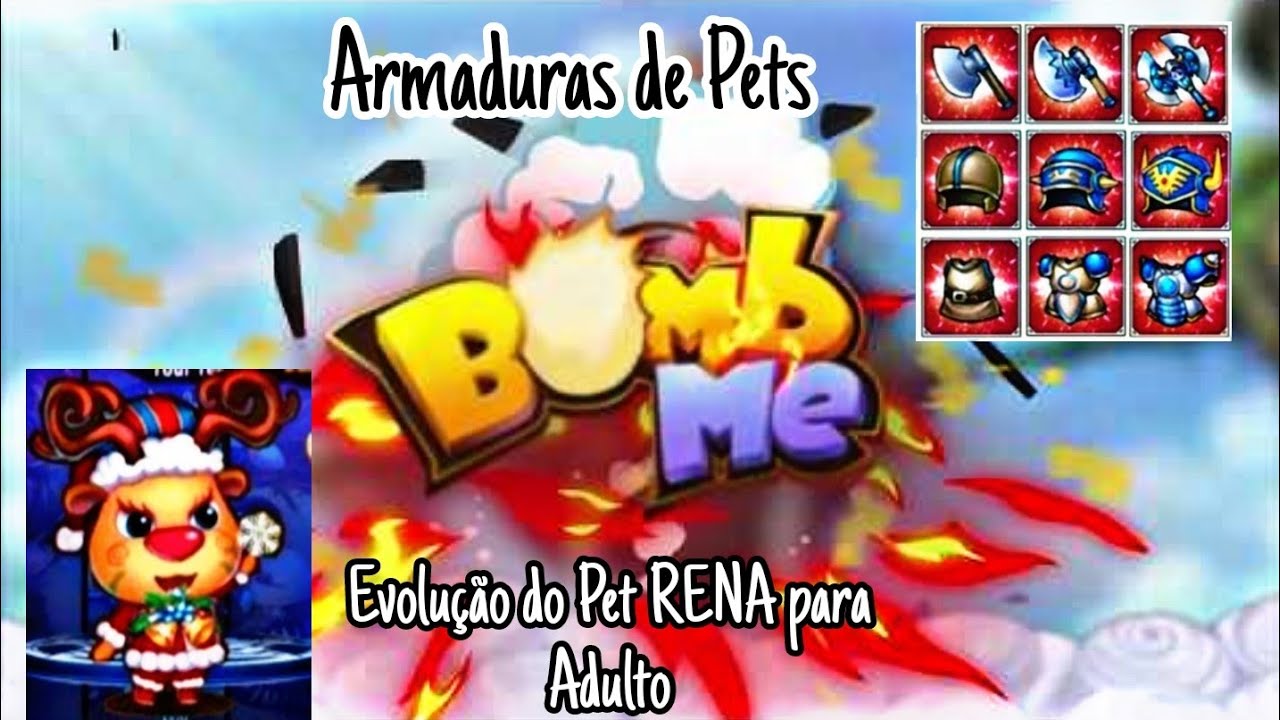 Bomb me Brasil - Armadura para deixar o Pet Adulto e Colocando pet Rena ...