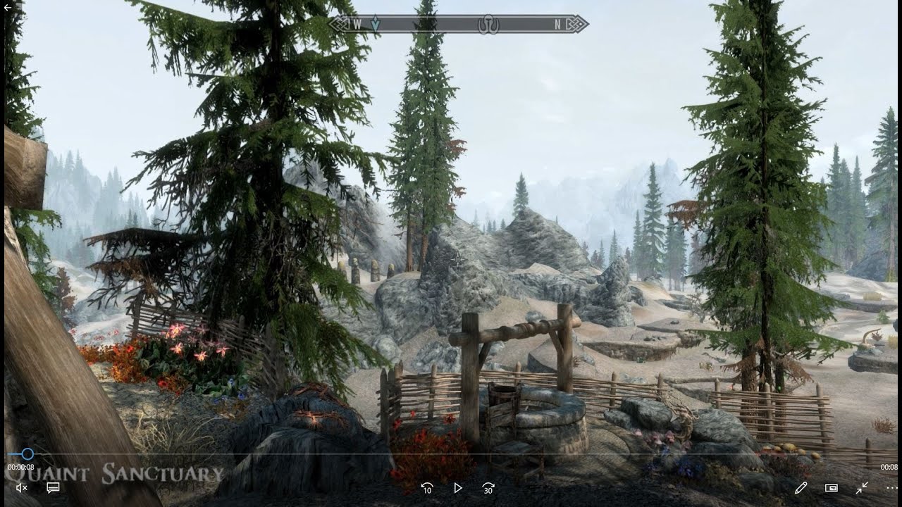 Quaint Sanctuary - Skyrim Special Edition House Mod - YouTube