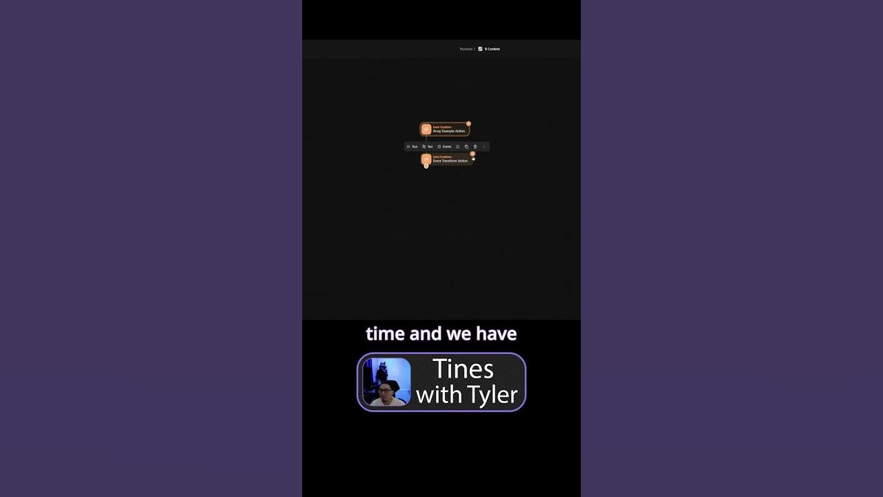 Tines With Tyler Ep. 3 - How To Explode Events Tines Automation #tines ...