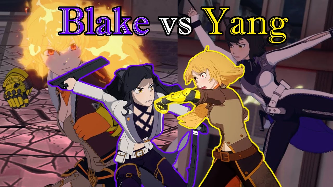 Rwby Yang X Blake
