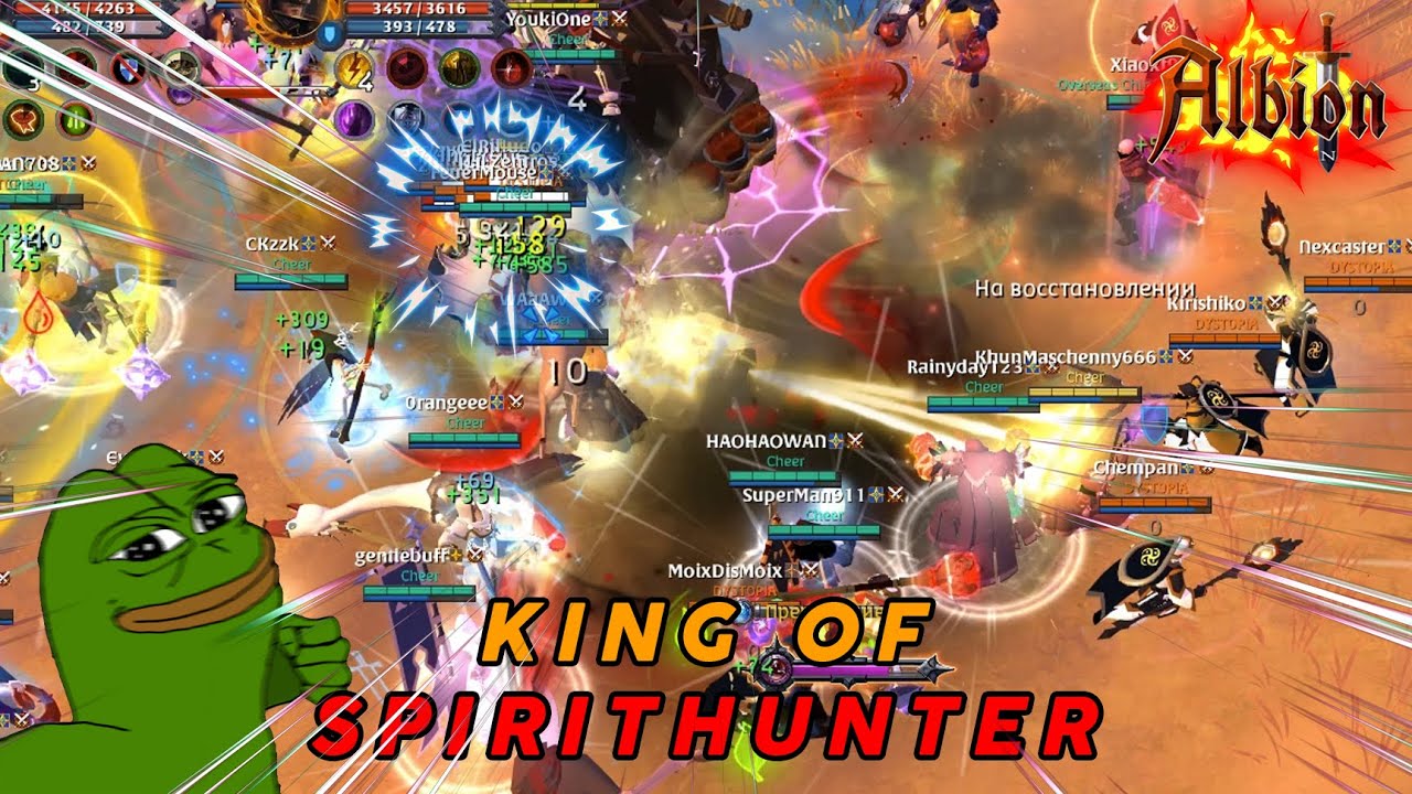 Small-Scale PVP | 8.4 GOD | Spirithunter | Albion Online - YouTube