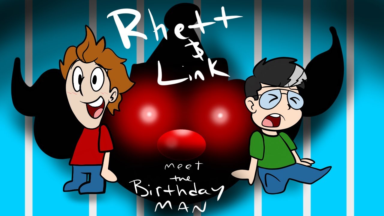 Rhett and Link Meet The Birthday Man ( GMM Animation ) - YouTube