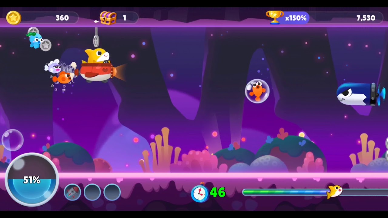 Baby Shark Run Away (2020) - Gameplay - YouTube