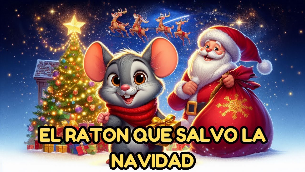 🐭🎅 El Ratón que Salvó la Navidad | Cuentos Infantiles | Cuentos de ...