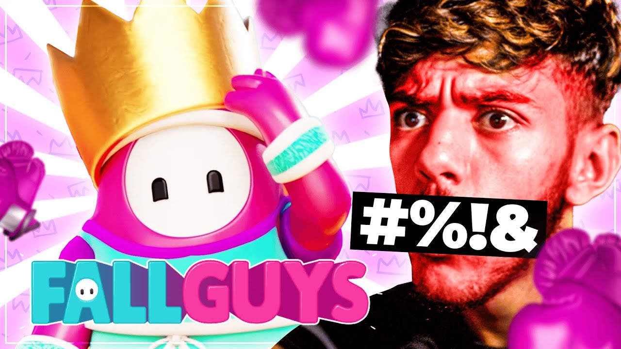 🏆 IL ME FAIT PETER UN CABLE SUR FALL GUYS CA PARS EN C*** 🤬 - YouTube