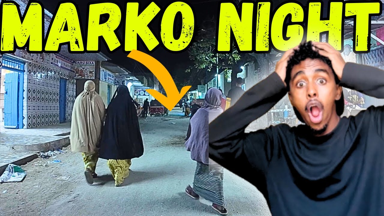 Nolosha habeenki magalda marka / night life in marka caddey - YouTube