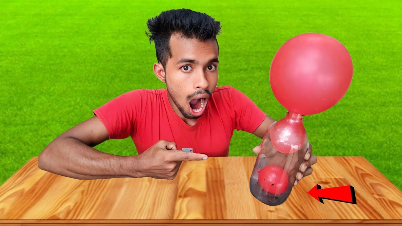 This Balloon Bottle Inside | Bottle Inside Balloon Experiments - YouTube
