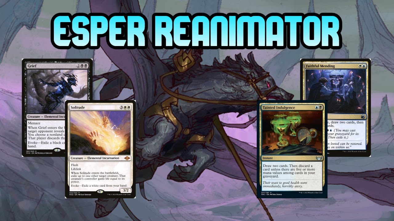 The new face of Esper Reanimator | NEW CAPENNA CARDS HERE - YouTube