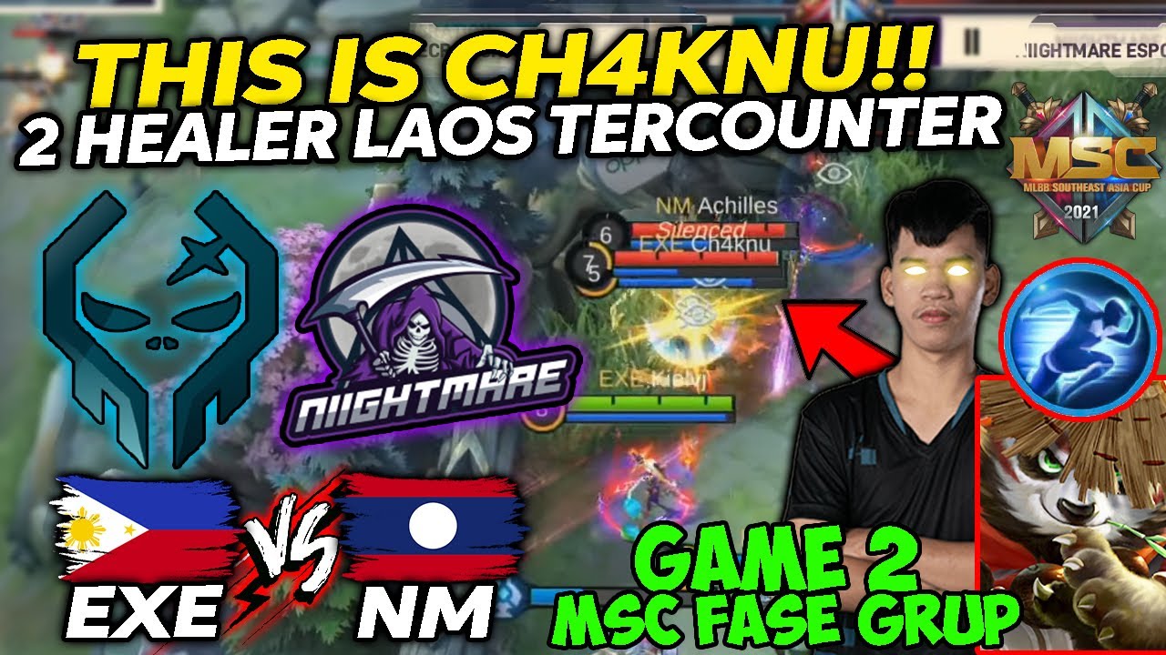 STRATEGI 2 HEALER PHILIPIN DIPAKAI OLEH TIM LAOS !!! EXECRATION VS ...