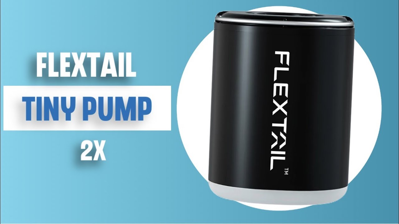 Flextail Tiny Pump 2X review - YouTube