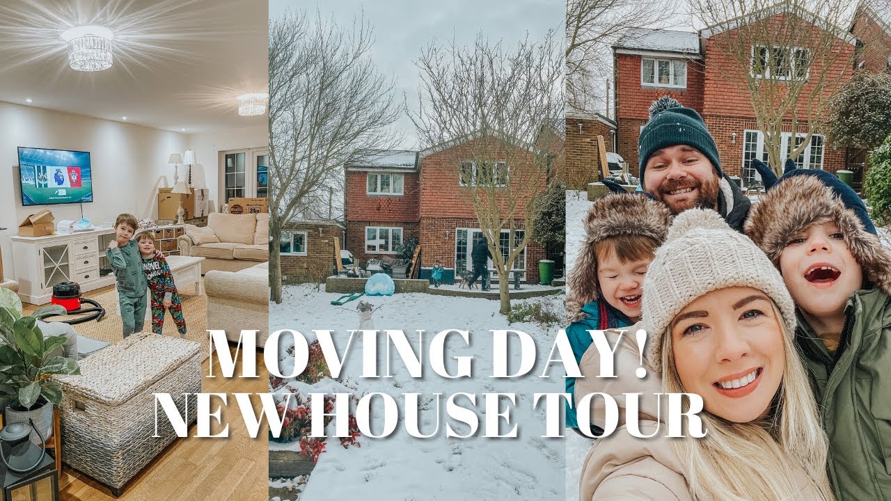 MOVING DAY & OUR NEW HOUSE TOUR | KATE MURNANE - YouTube