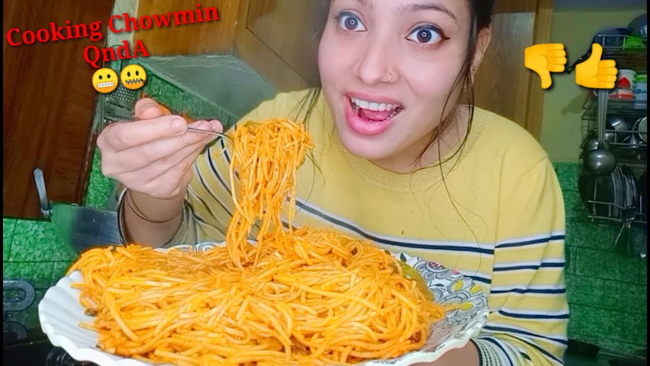 Cooking Chowmin & QndA | Foodie JD Vlogs - YouTube