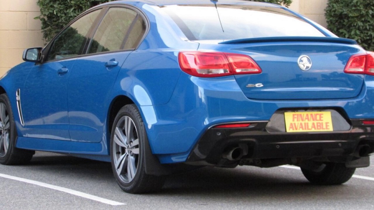 2015 Holden Commodore VF MY15 SV6 Blue 6 Speed Sports Automatic Sedan ...