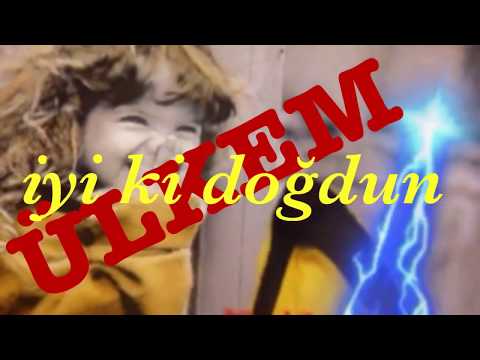 ÜLKEM İyi ki Doğdun :) 3.VERSİYON Komik Doğum günü Mesajı ,DOĞUMGÜNÜ VİDEOSU Made in Turkey :) 🎂