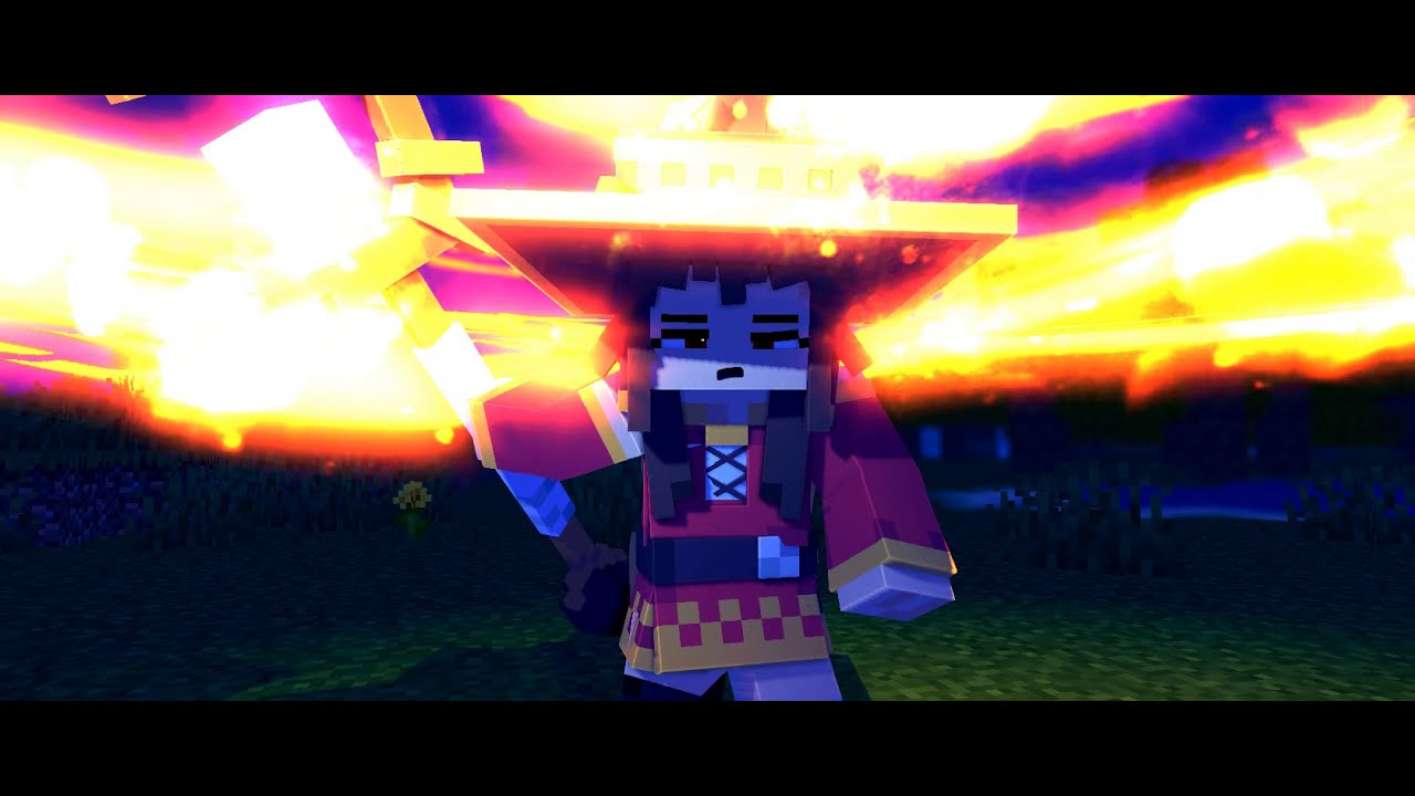 Explosion (Megumin)..... l Minecraft Animation - YouTube