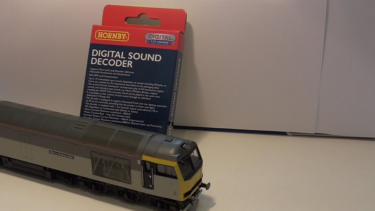 Class 60 TTS Sound Decoder Unboxing and Fitting - YouTube