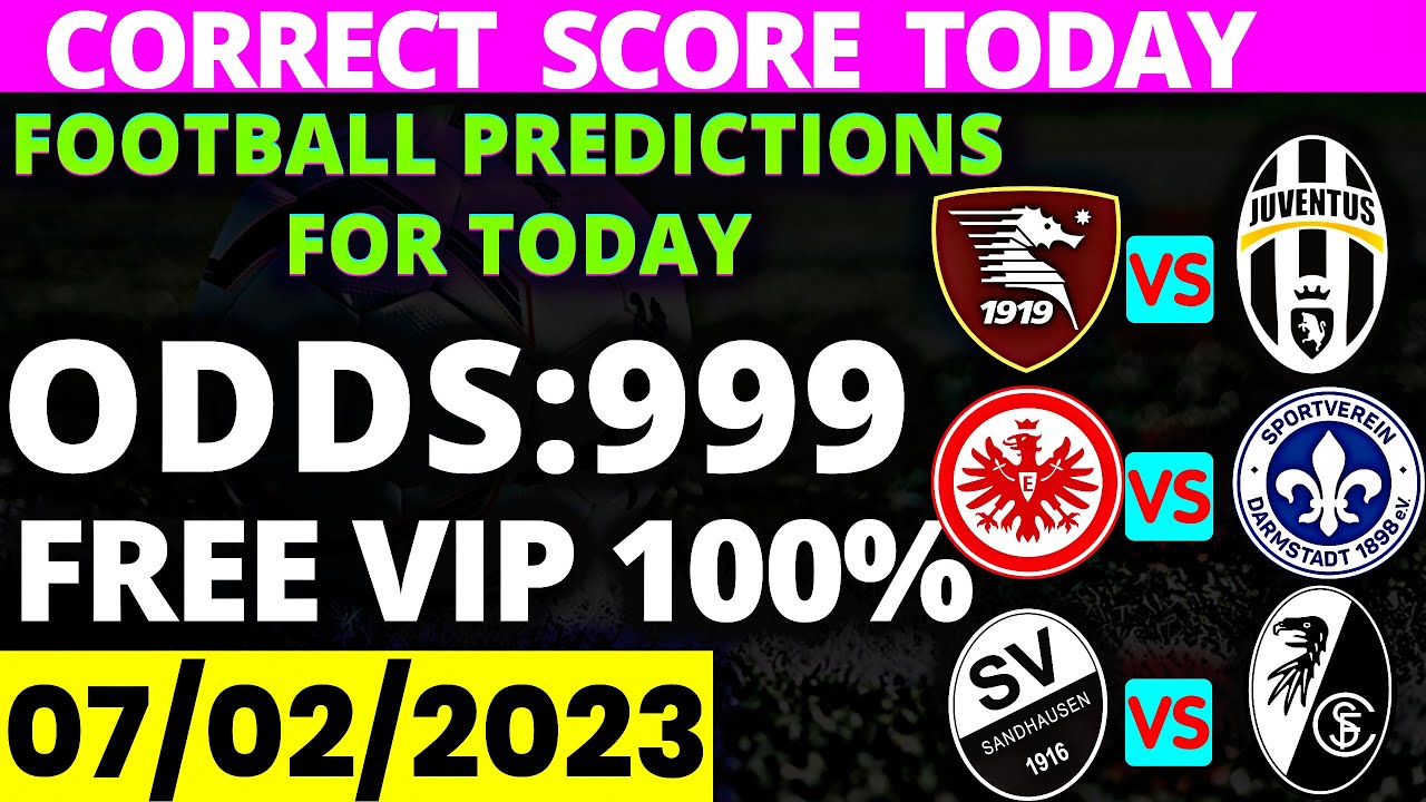 CORRECT SCORE TODAY ( football predictions today )FIXED MATCHES SOCCER ...