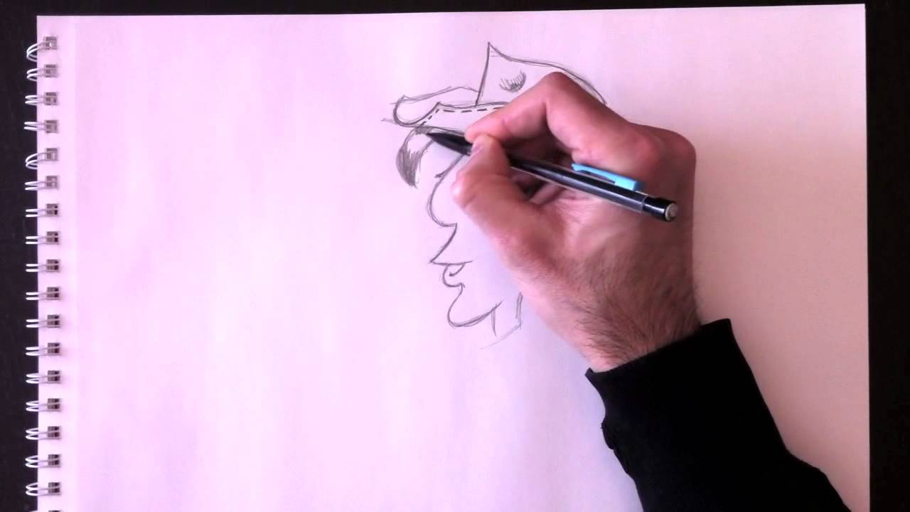 lucky luke drawing - YouTube