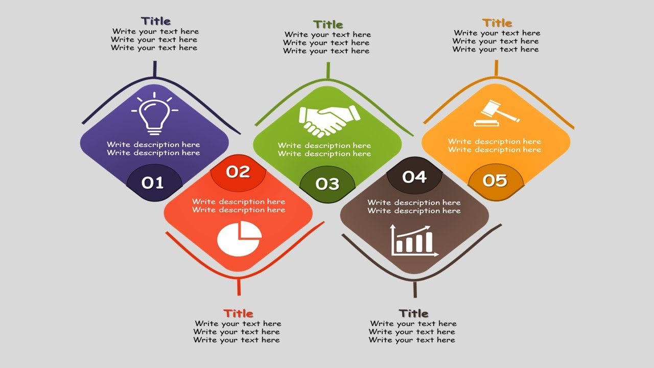 Create a 3d Timeline infographic | PowerPoint infographic | advanced ...