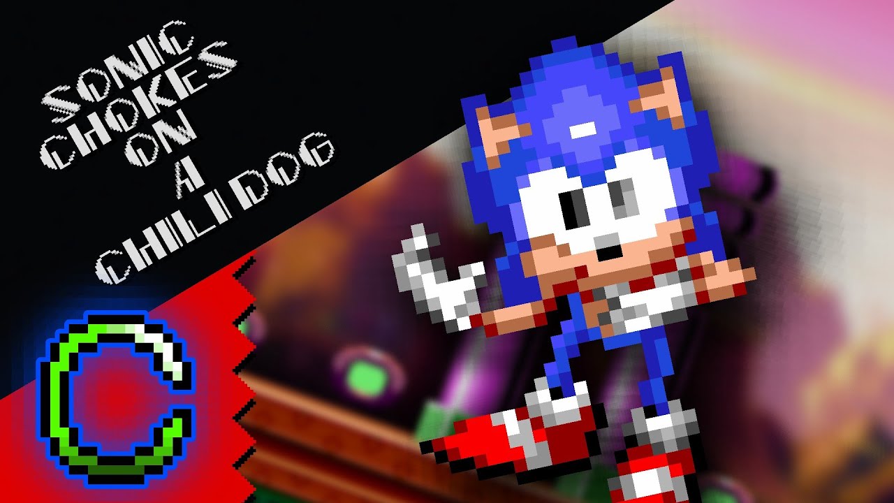 Sonic chokes on a chili dog | Sprite animation - YouTube