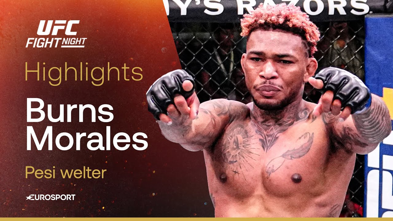 BURNS vs MORALES | HIGHLIGHTS | UFC Fight Night - YouTube