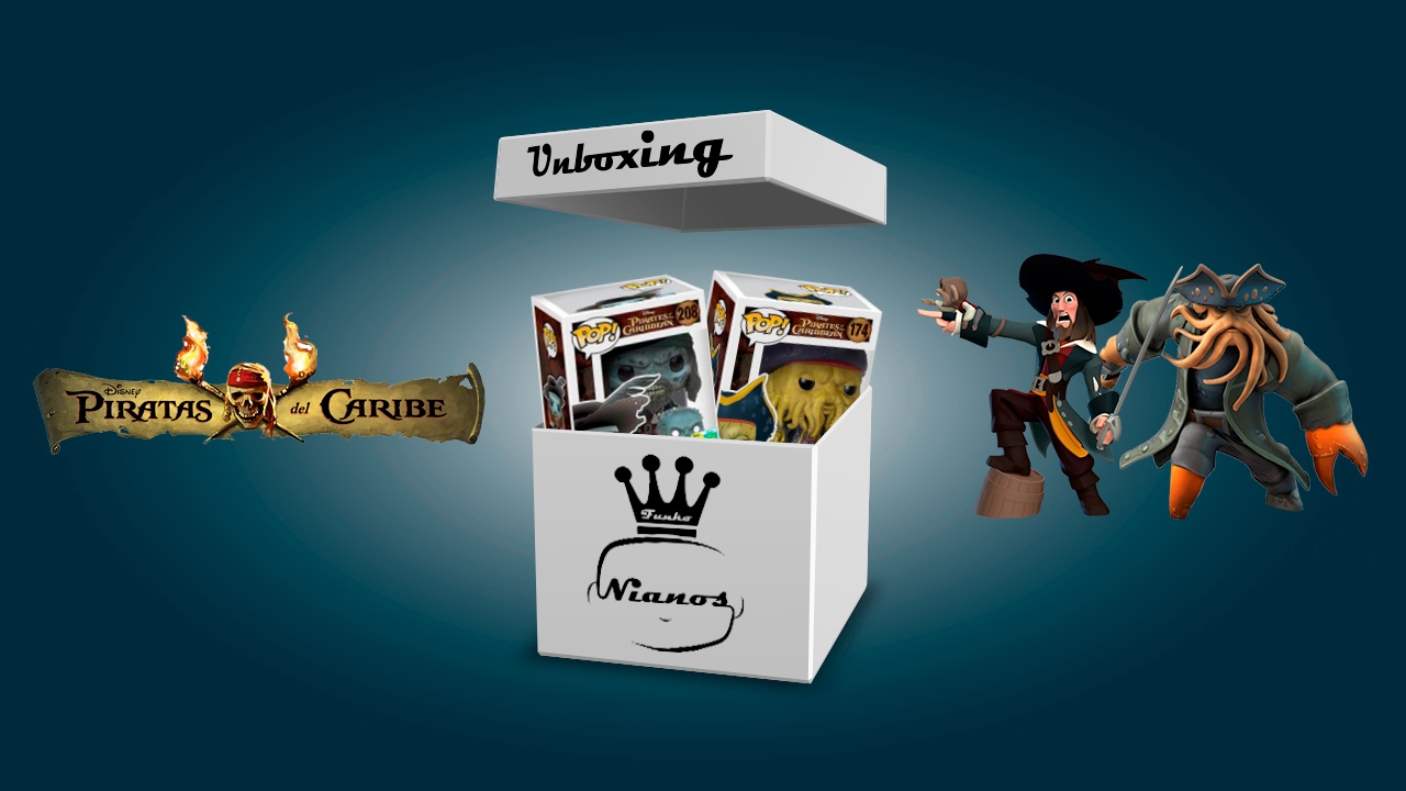 Unboxing: Funko Pop! Barbossa cursed y Davy Jones - YouTube