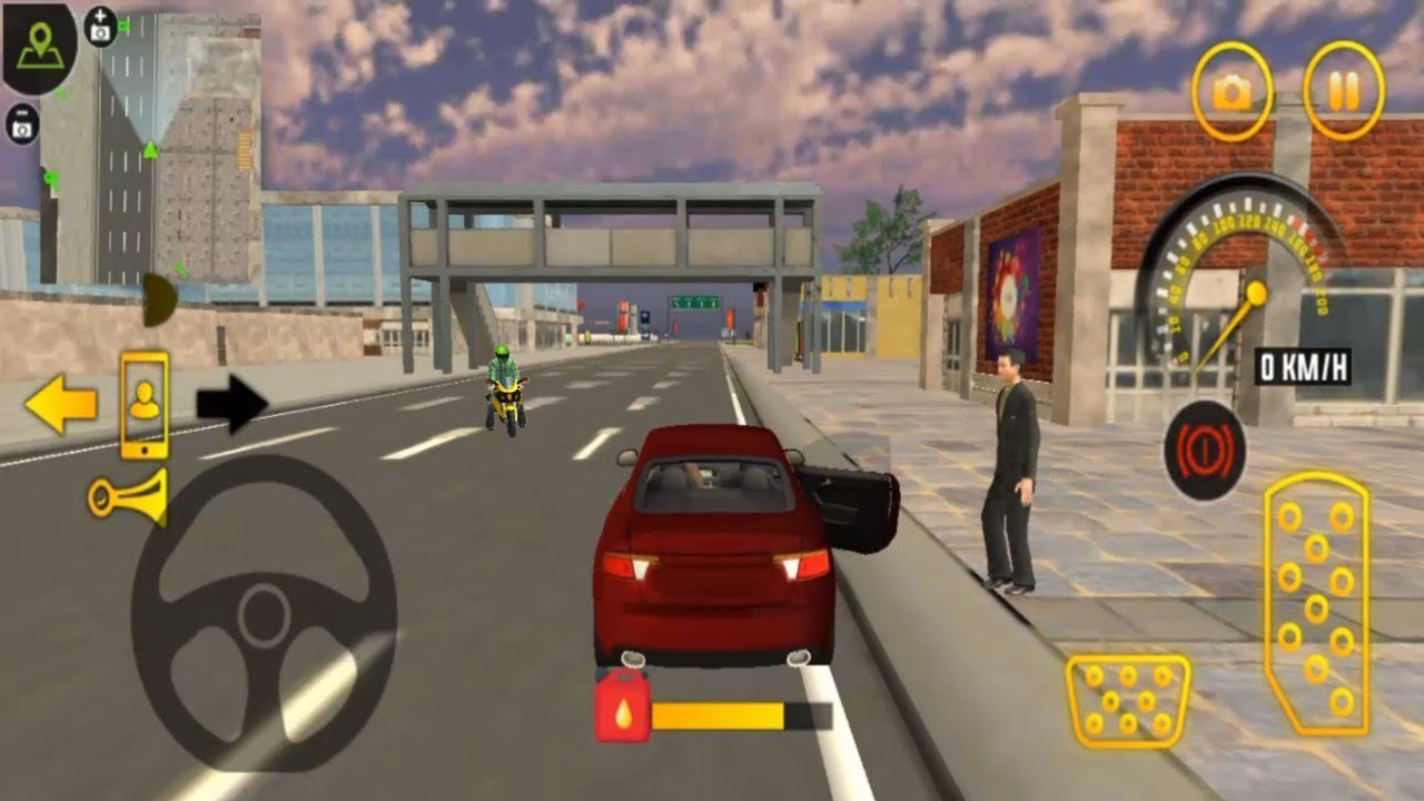 Red Chevrolet CC Sports Taxi Car Driver #4 | Android Game By 𝗕𝗹𝗮𝗰𝗸 ...