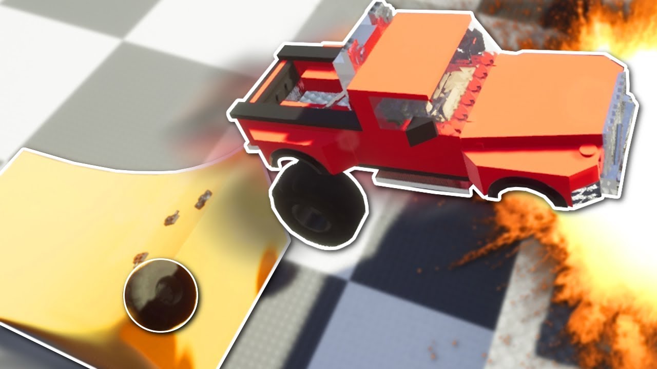 EXPLOSIVE STUNT CHALLENGE! - Brick Rigs Multiplayer Gameplay ...