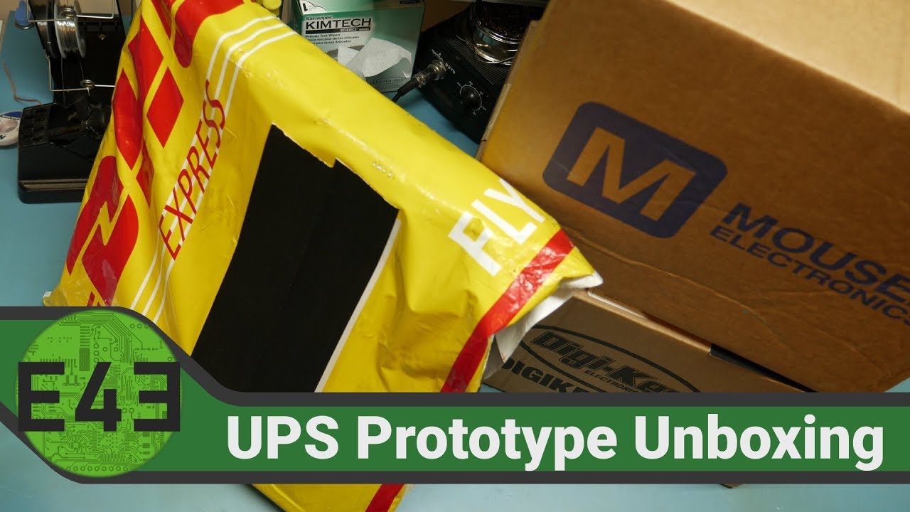 Live! - Unboxing & PCB Inspection: UPS Prototype - YouTube