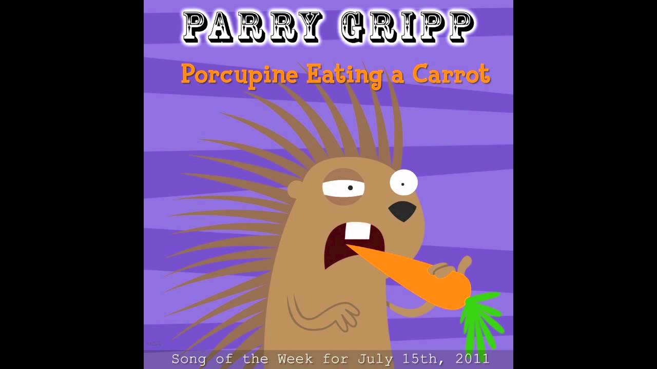 Porcupine Eating A Carrot - Parry Gripp - YouTube