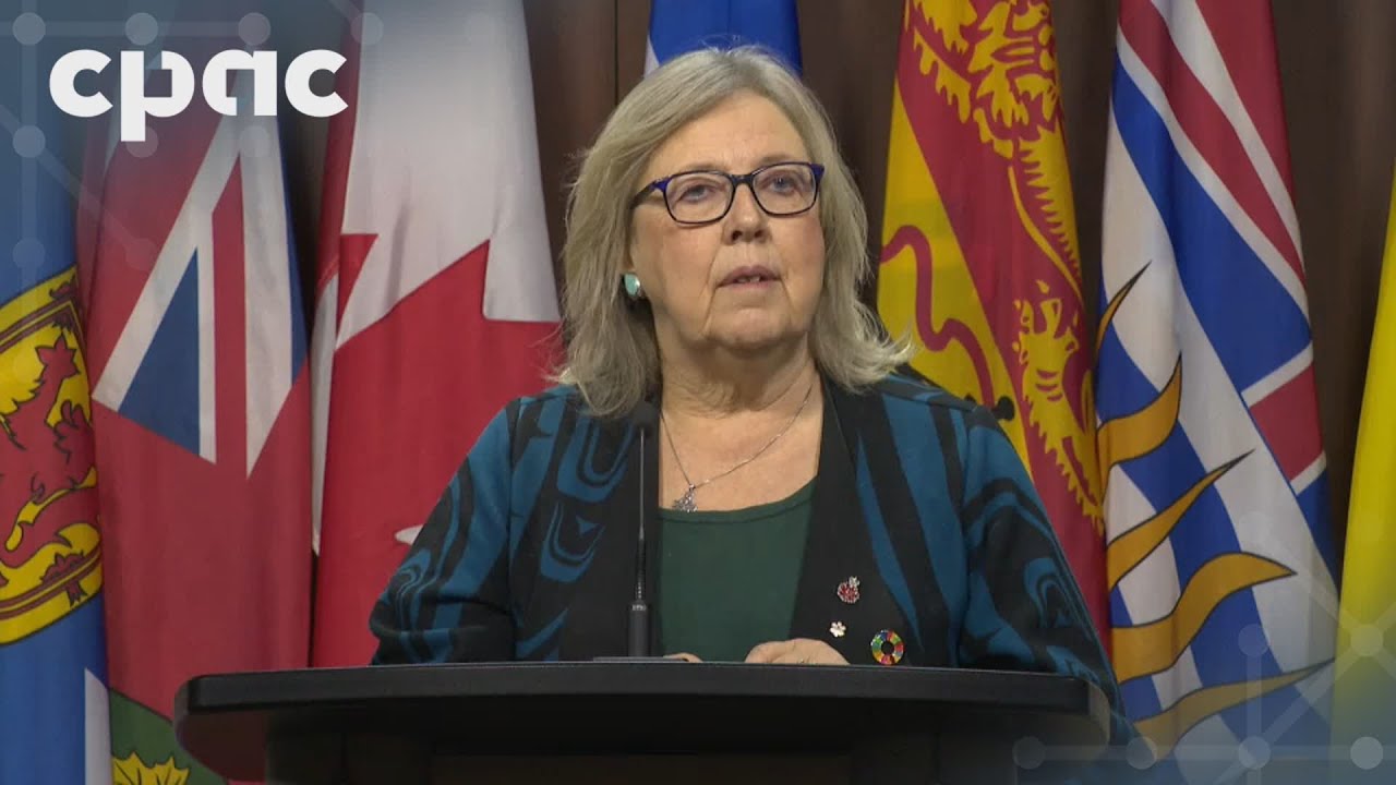 Green Party Leader Elizabeth May discusses Canada–U.S. relations ...