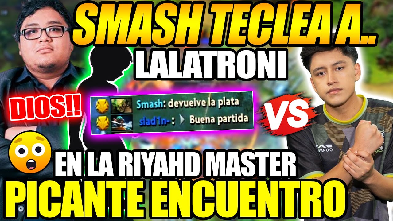 😲SMASH teclea a LALATRONI!!😲Benjaz y Streamers sorprendidos en la ...