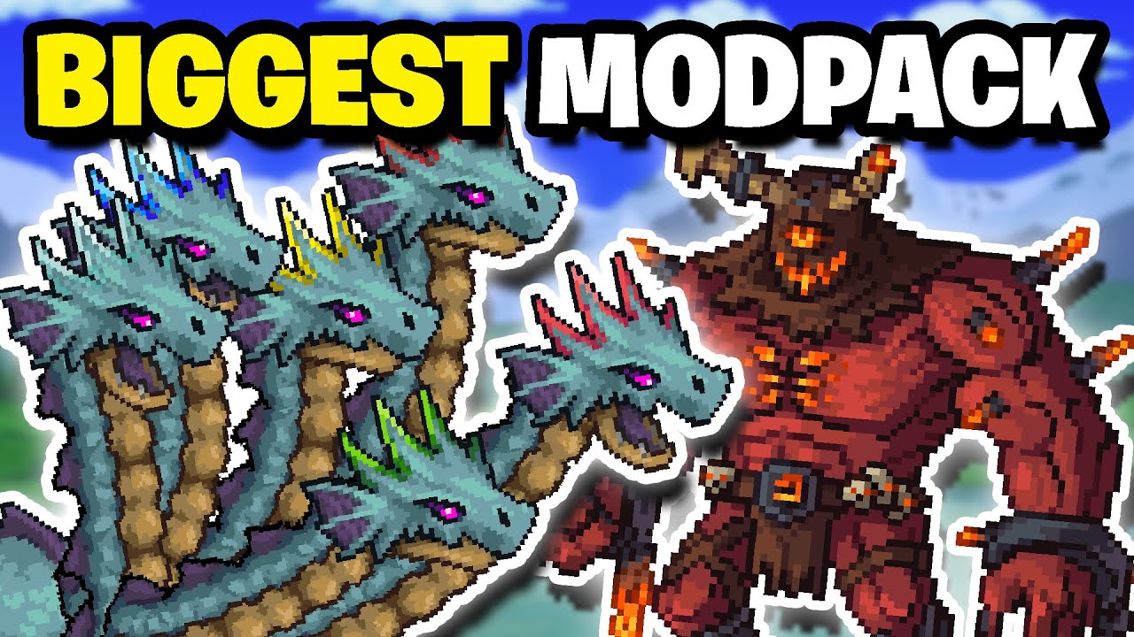 I Made the BIGGEST Terraria Modpack... - YouTube