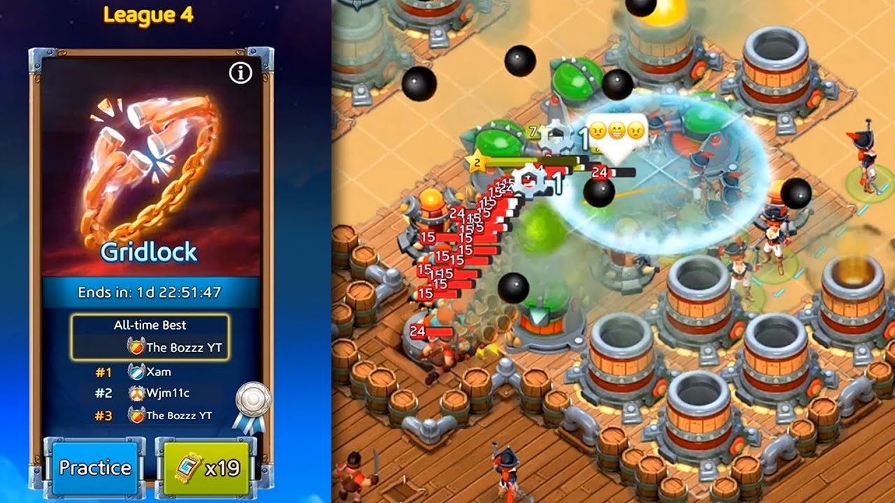 Survival Arena - Best Gridlock Strategy - YouTube