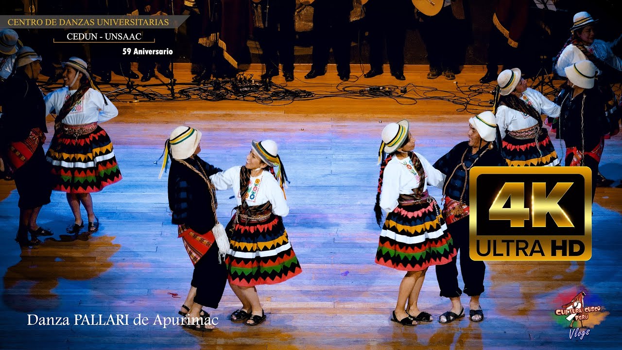 Danza PALLARI de Apurimac CEDUN UNSAAC 59 Aniversario - YouTube