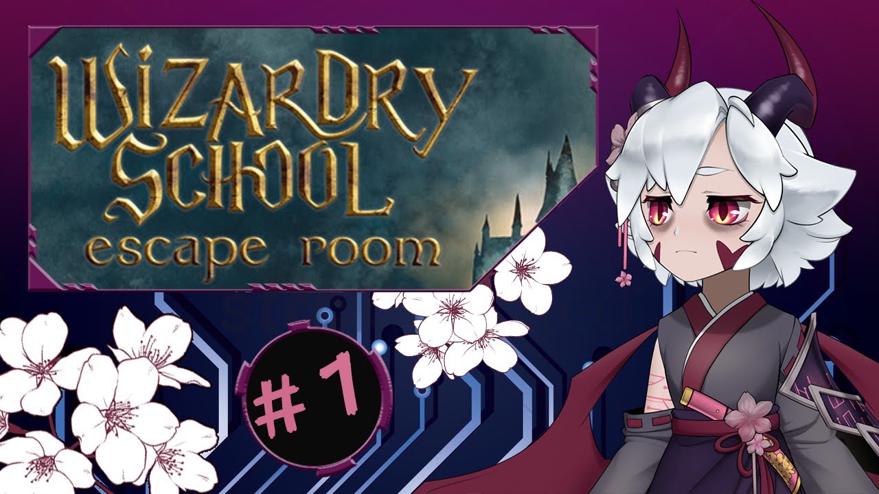 [AUS Vtuber] Wiccy plays Wizardry School Escape Room #1 [END] - YouTube
