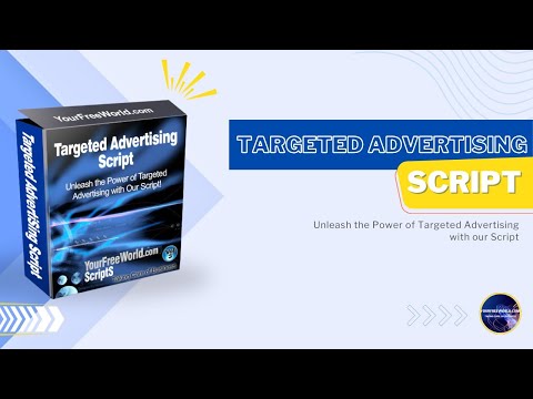 PHP Targeted Advertising Script Admin area - How to Use - YouTube