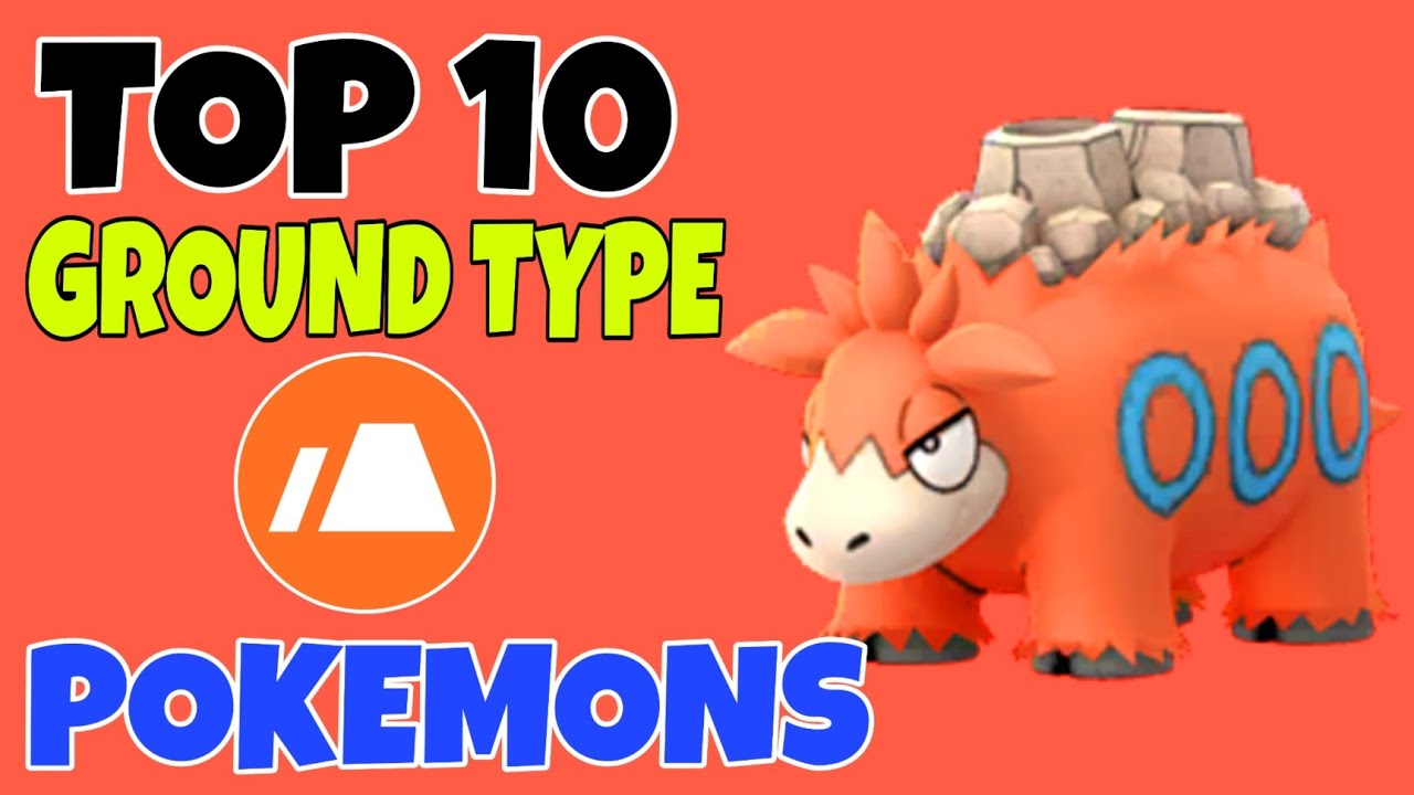 Top 10 Ground Type Pokemons In Pokemon Go 🔥 | How To Get Strong Ground ...