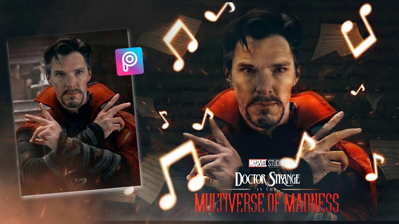 PICSART MOVIE POSTER FOR DOCTOR STRANGE IN MULTIVERSE OF MADNESS ...