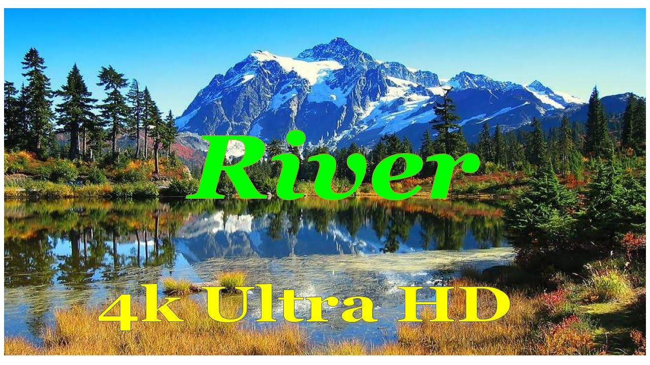 Bautiful Nature of River And Relaxing Music Video And Sound , River ...